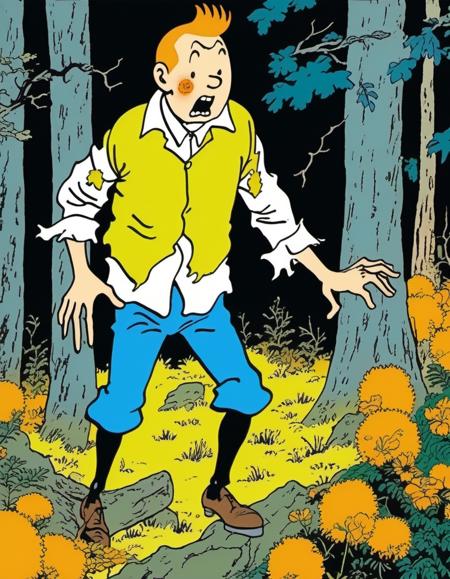 Hergé - Tintin - SDXL - v1.0 | Stable Diffusion XL LoRA | Civitai